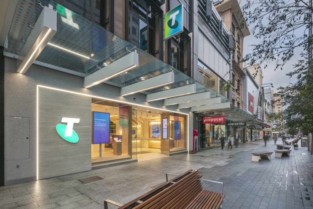 Telstra Store Rundle Mall - Base Build | MYKRA