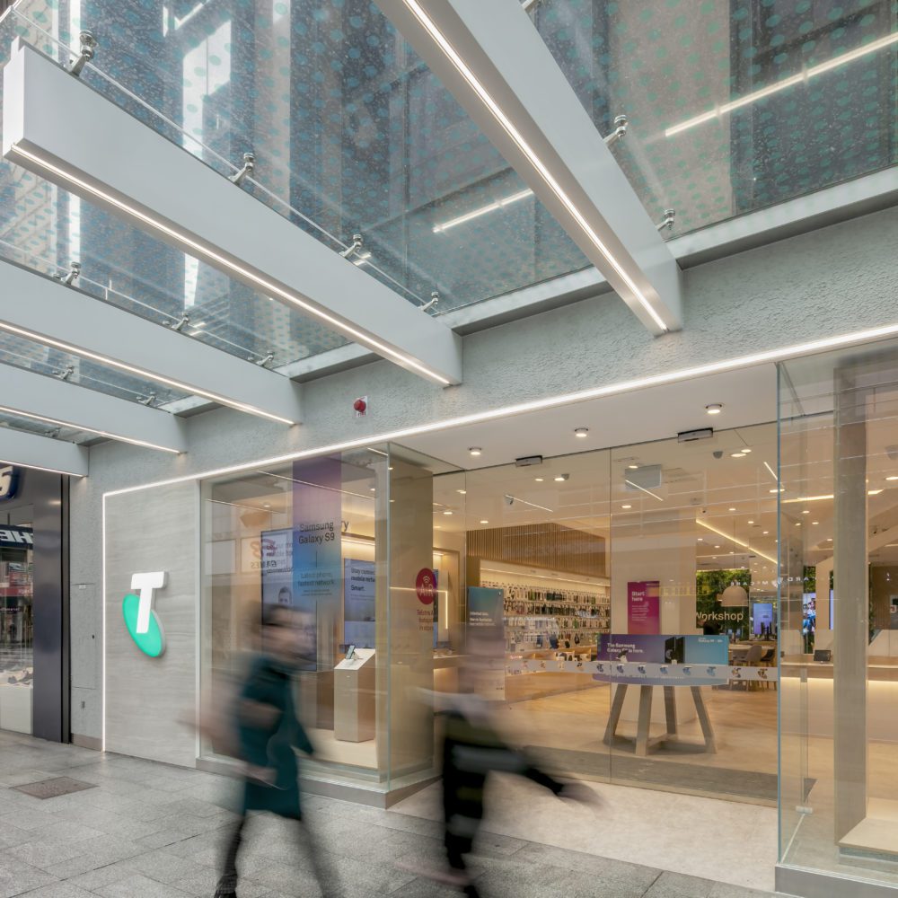 Telstra Store Rundle Mall - Base Build | MYKRA