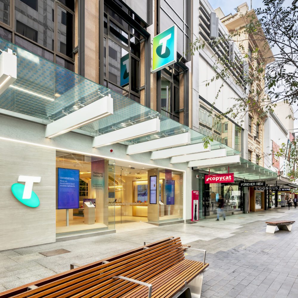 Telstra Store Rundle Mall - Base Build | MYKRA