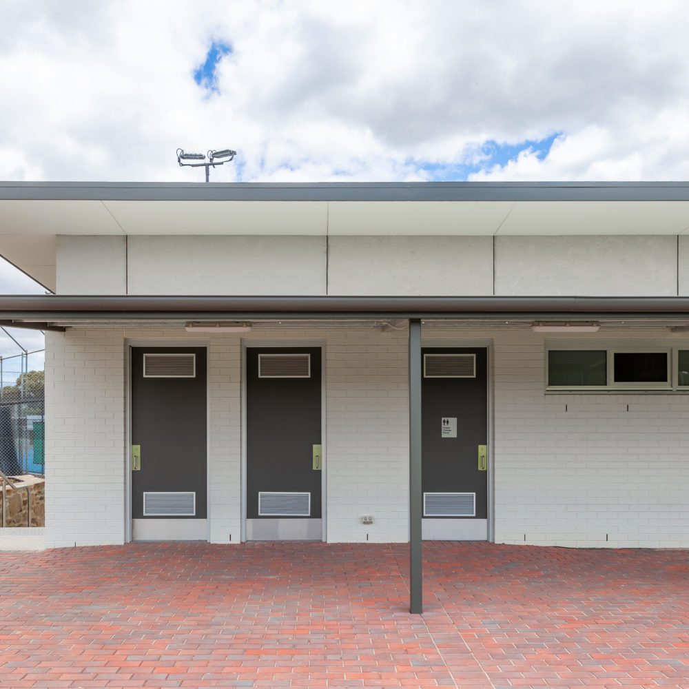 Payneham Oval Unisex Changeroom | MYKRA